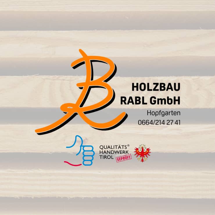 Holzbau Rabl GmbH & Erdbau Wieser GmbH - Holzbaumeister Peter Rabl